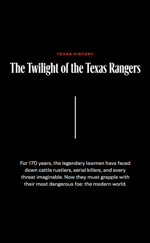 The Twilight of the Texas Rangers - Western Heritage Award Winner ...