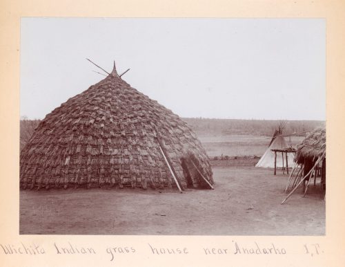 Wichita Grass House Near Anadarko, Indian Territory - National Cowboy ...