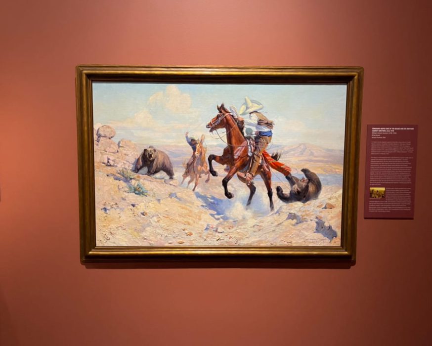 Out of the Vault: W. Herbert Dunton's "Fernando Roped One of the Bears ...